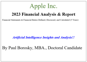 Apple Inc Financial Statements and Ratios Analyzed | Dr. Paul MBA